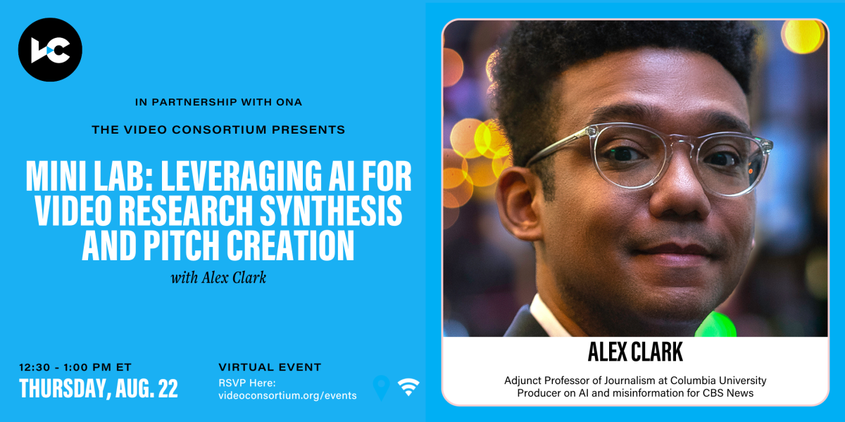 The Video Consortium | Mini Lab: Leveraging AI for Video Research…